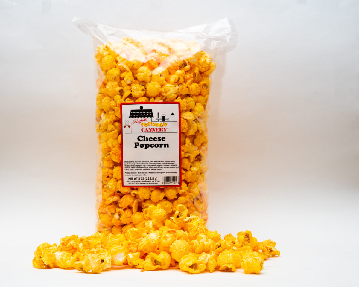 Cheddary Cheese Popcorn - Buffett's Candies